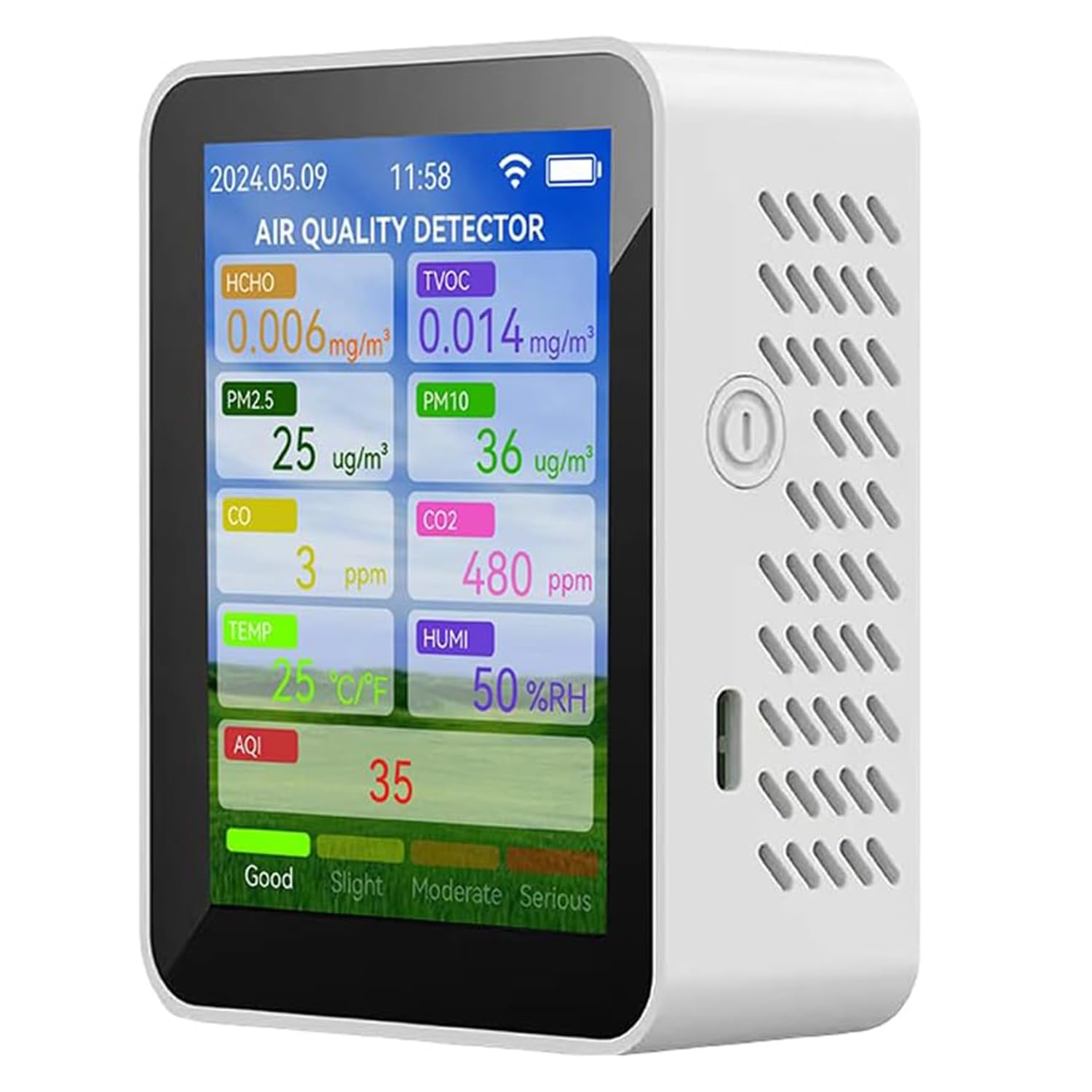 Buy Foloose Air Quality Monitor Air Quality Monitor Indoor Air Quality ...