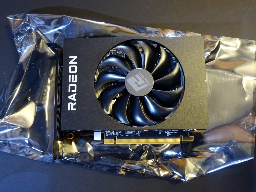 $25/mo - Finance PowerColor AMD Radeon RX 6400 ITX Graphics Card with ...