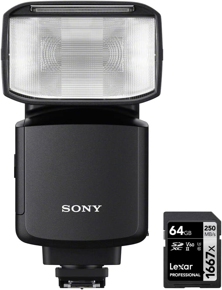 Amazon.com : Sony External Flash with Wireless Remote Control, Black ...