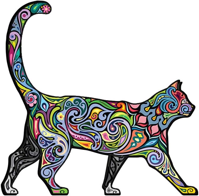 Amazon.com - Cat Vinyl Waterproof Sticker Decal Car Laptop Wall Window ...