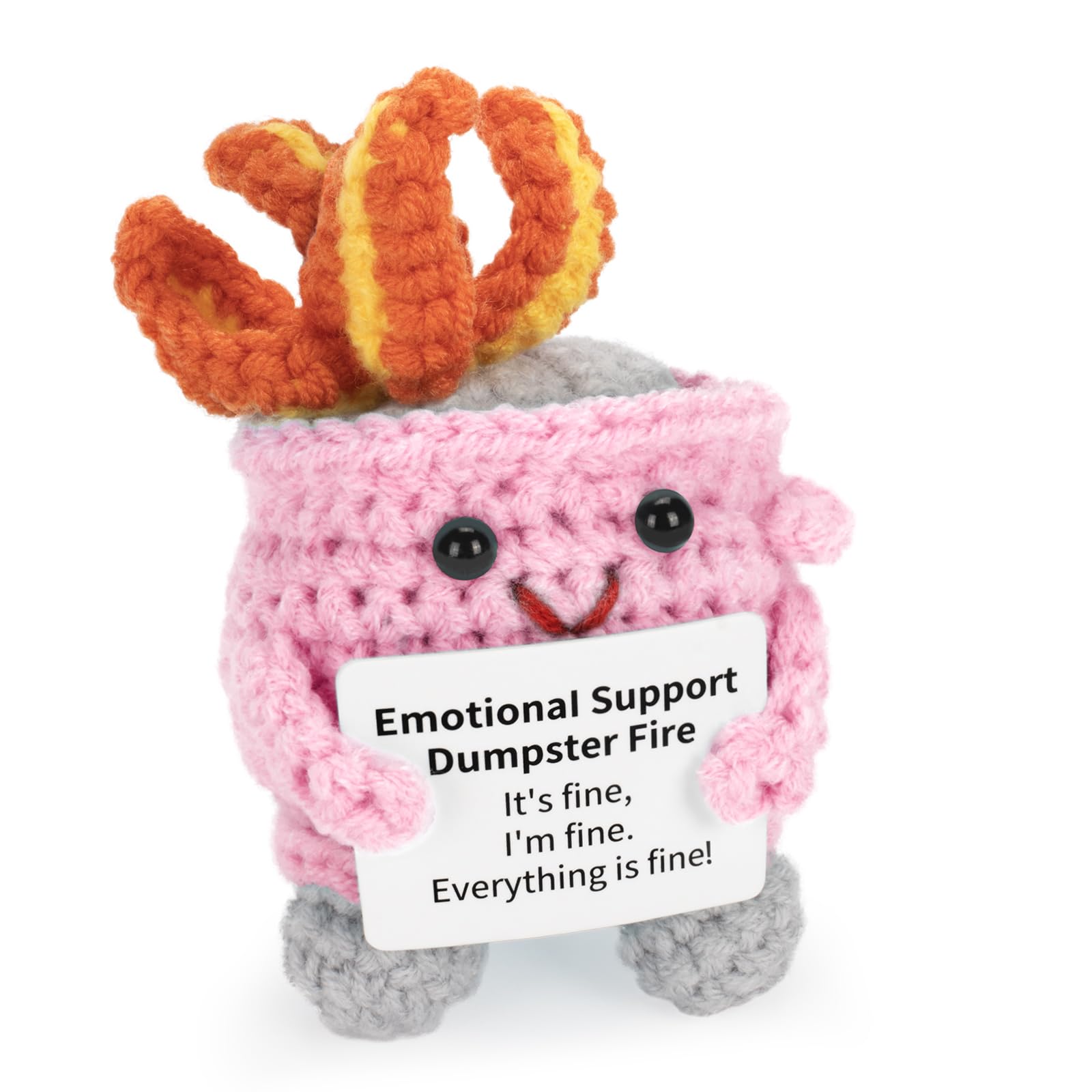 Amazon.com: Dalycro Emotional Dumpster Crochet Fire Handmade Dumpster ...