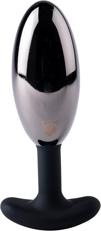 Amazon.com: Fort Troff Spring Loaded Butt Plug - Egg-Shaped Metal w/Spring Stem Coated in ...
