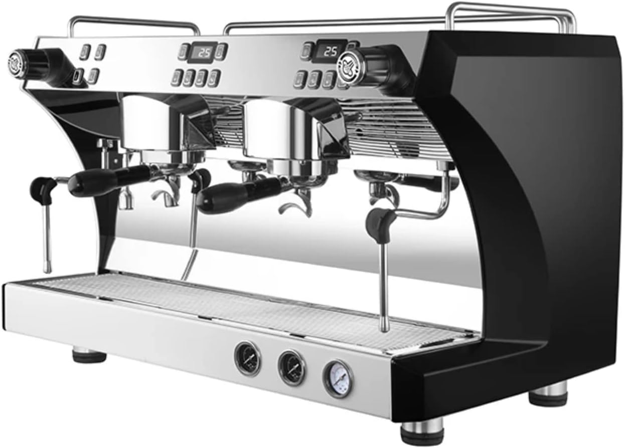 Amazon.com: Commercial Espresso Machine (220 volts), 2 Group ...