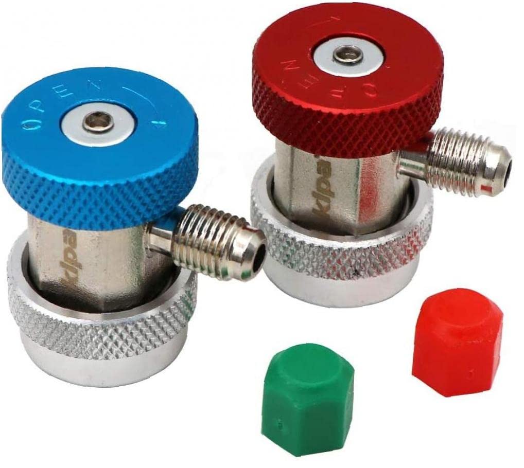 A/c Ac Compressor R 134a Manual Quick Coupler Adapter Air Condition 1/4 ...