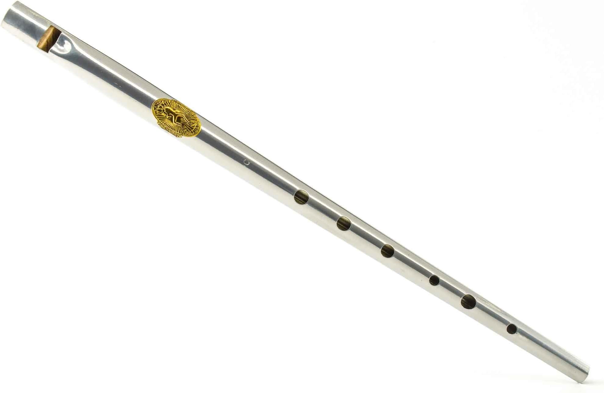 Amazon.com: 2 Pcs Irish Whistle Traditional C/D Key Tone Whistle Metal ...