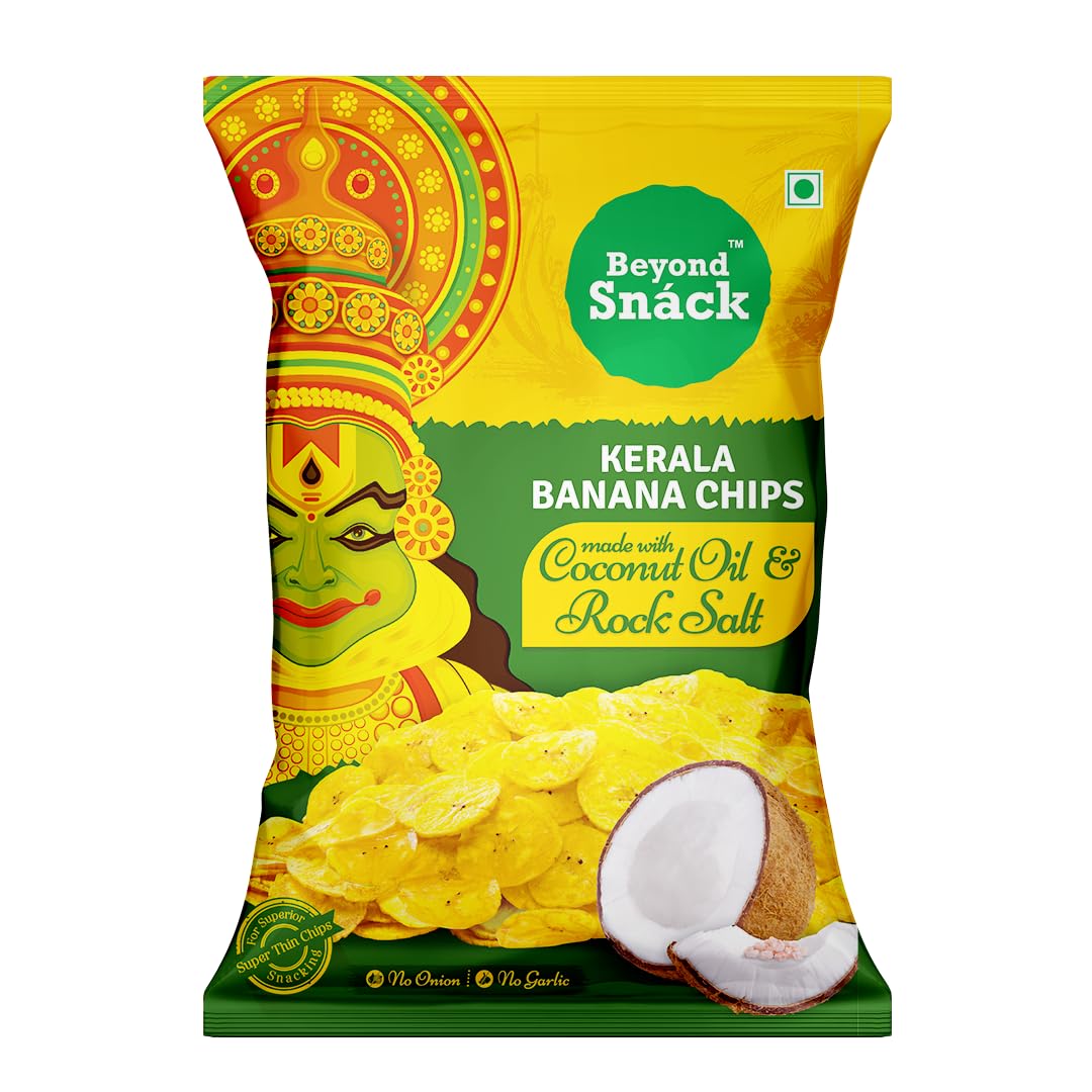 Beyond Snack Kerala Banana chips made with Coconut oil and Rock Salt ...