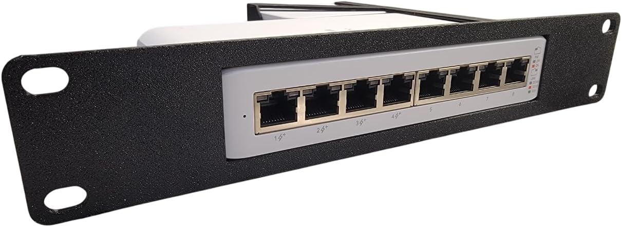 Amazon.com: 10" Network Rack Mount Compatible with UniFi Lite 8 PoE ...