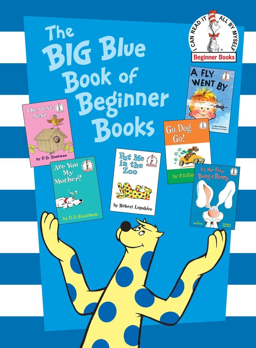 Amazon.com: The Big Blue Book of Beginner Books: Go, Dog. Go!, Are You ...
