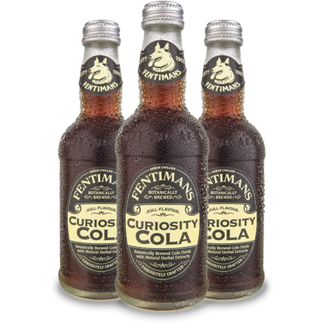 Fentiman's Curiosity Cola Fizzy Drink, 275ml Glass Bottle (12 Pack ...