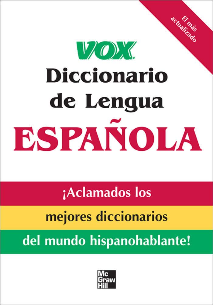 Amazon.com: Vox Diccionario de Lengua Española (VOX Dictionary Series ...