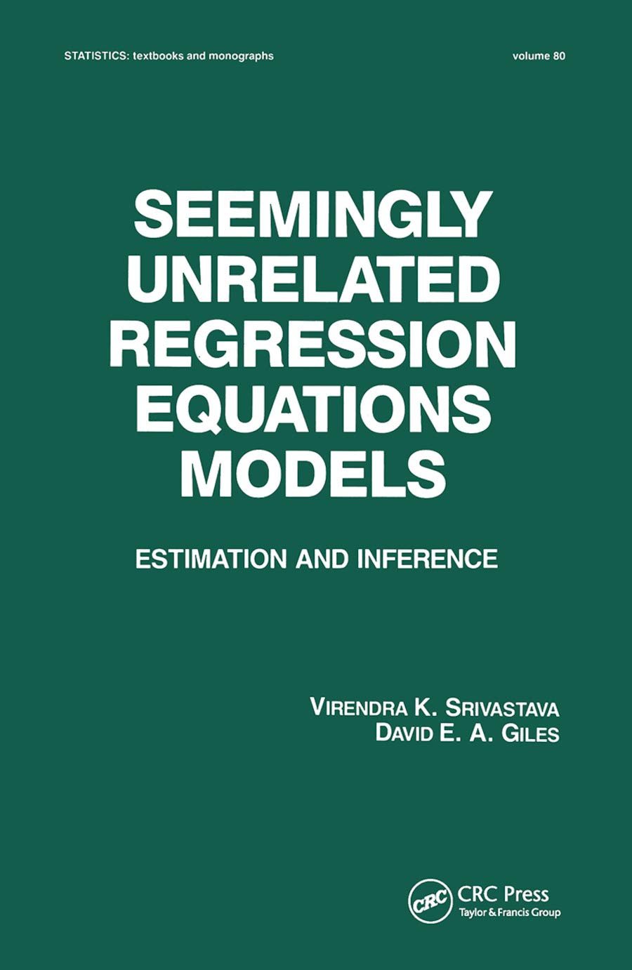 Amazon.com: Seemingly Unrelated Regression Equations Models (Statistics ...