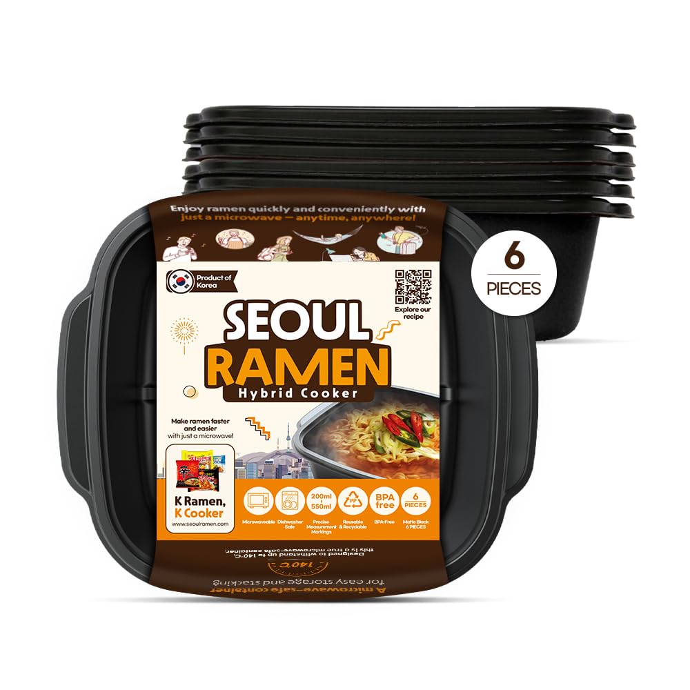 Amazon.com: Seoul Ramen Hybrid Cooker | Microwave Ramen in 6 Minutes ...