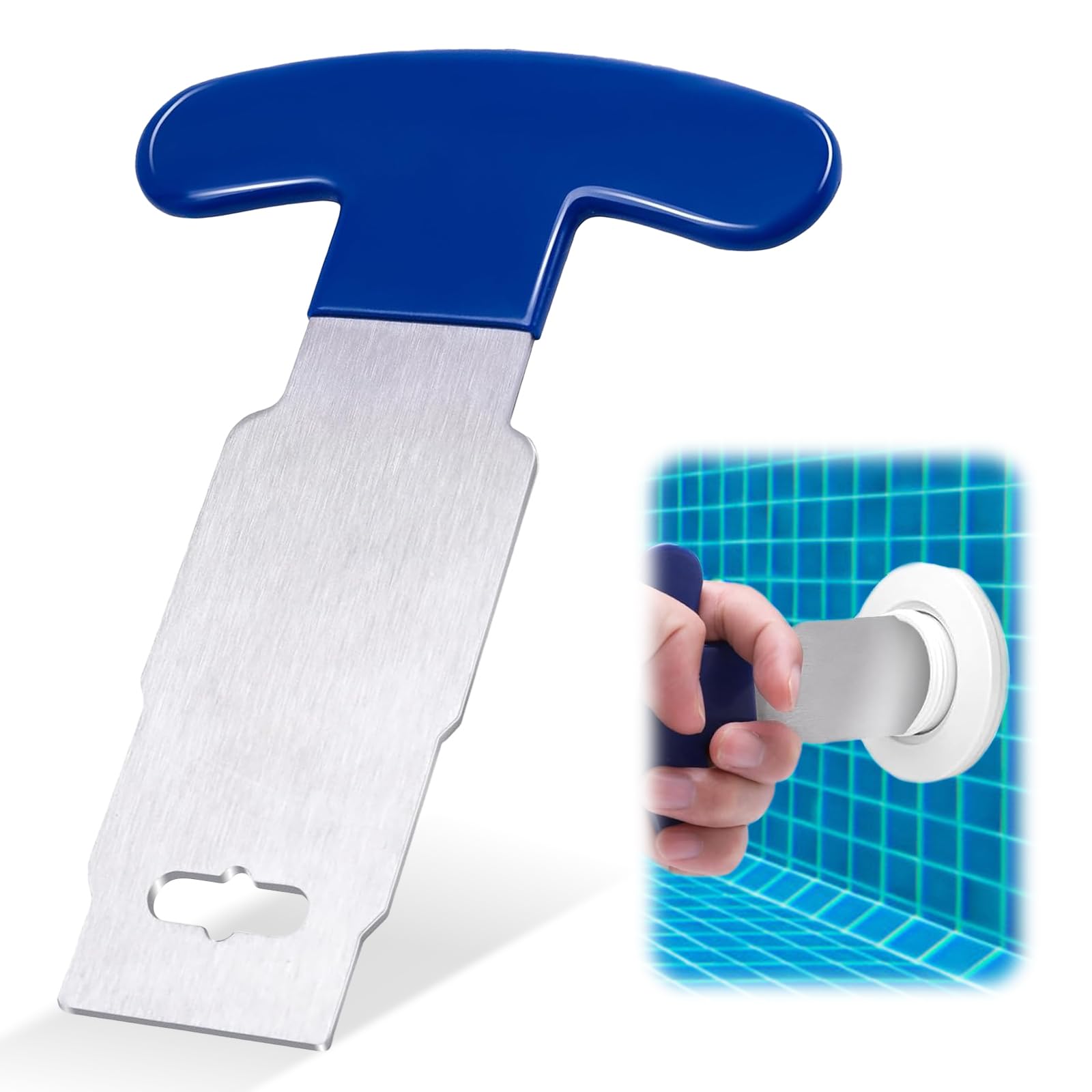 Amazon.com: Pool Plug Removal Tool with Rubber Handle, Pool Jet Removal ...