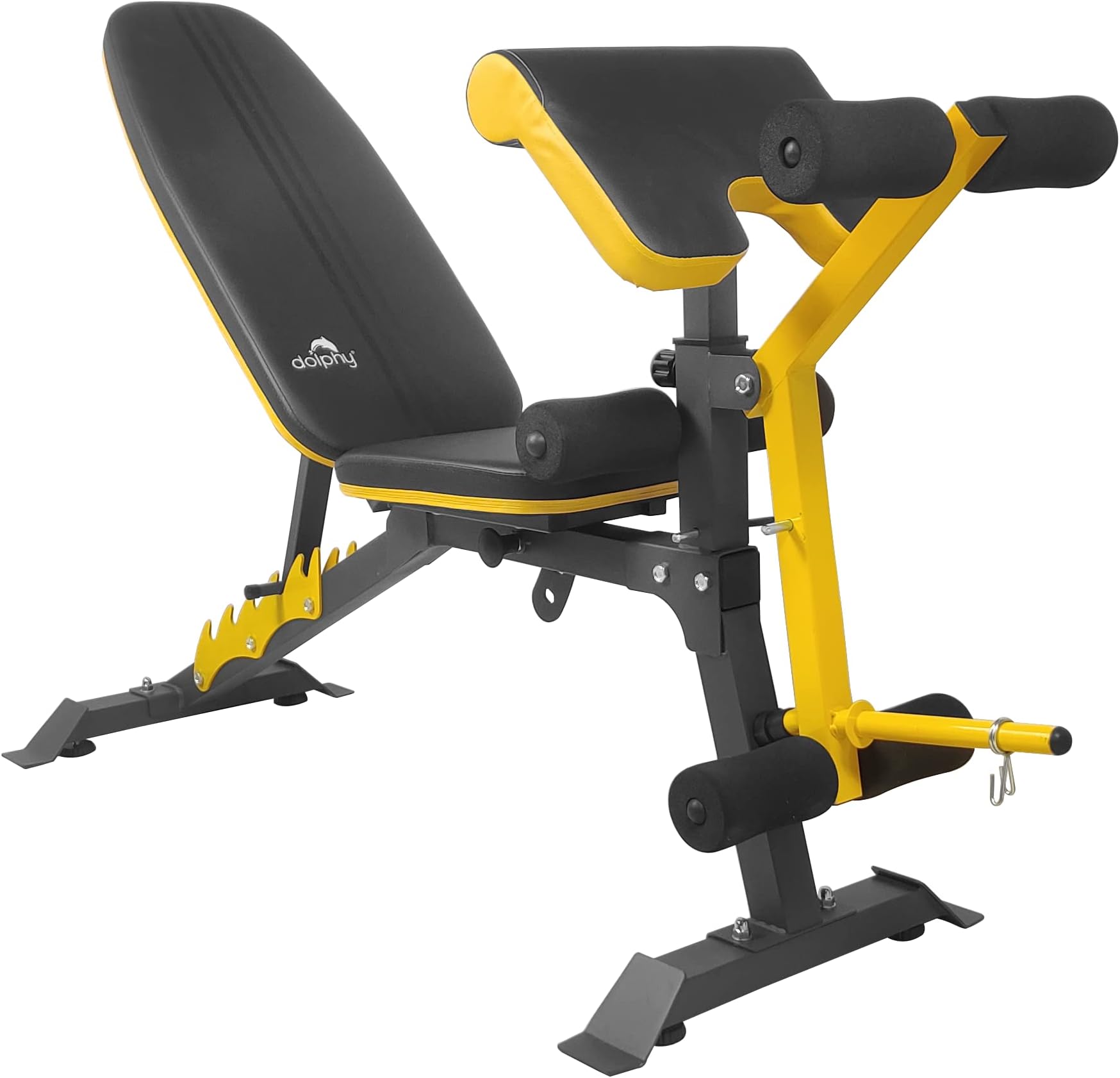 PowerMax Fitness BM-100A Adjustable Multi-functional Bench Press for ...