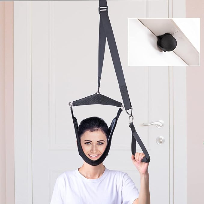 Amazon.com: Neck Traction Device, Cervical Traction Device, Neck ...