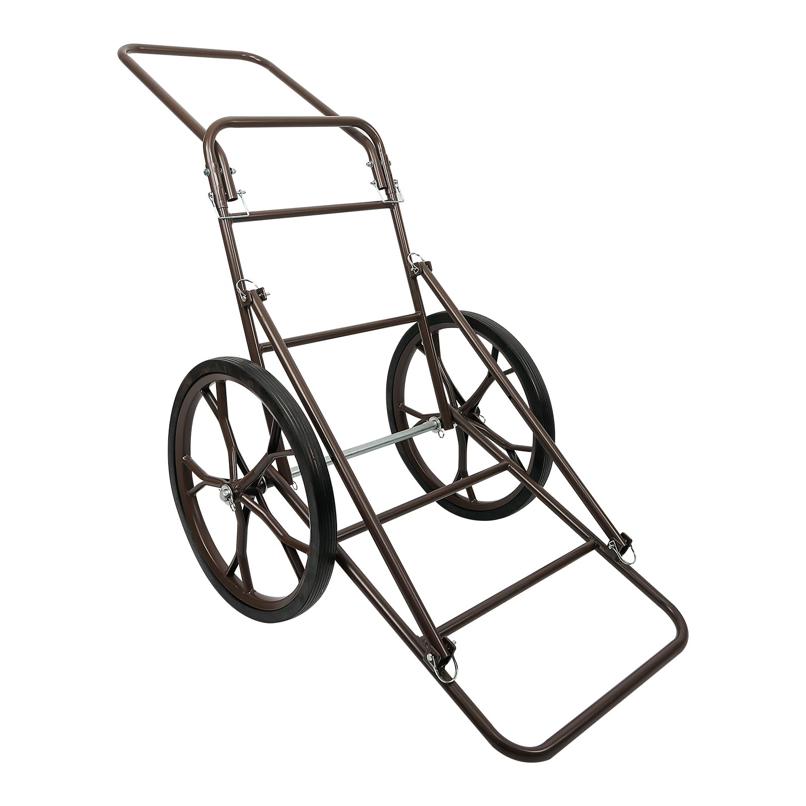 Folding Deer Cart, 500lbs. Capacity Game Hauler Utility, Gear Dolly ...