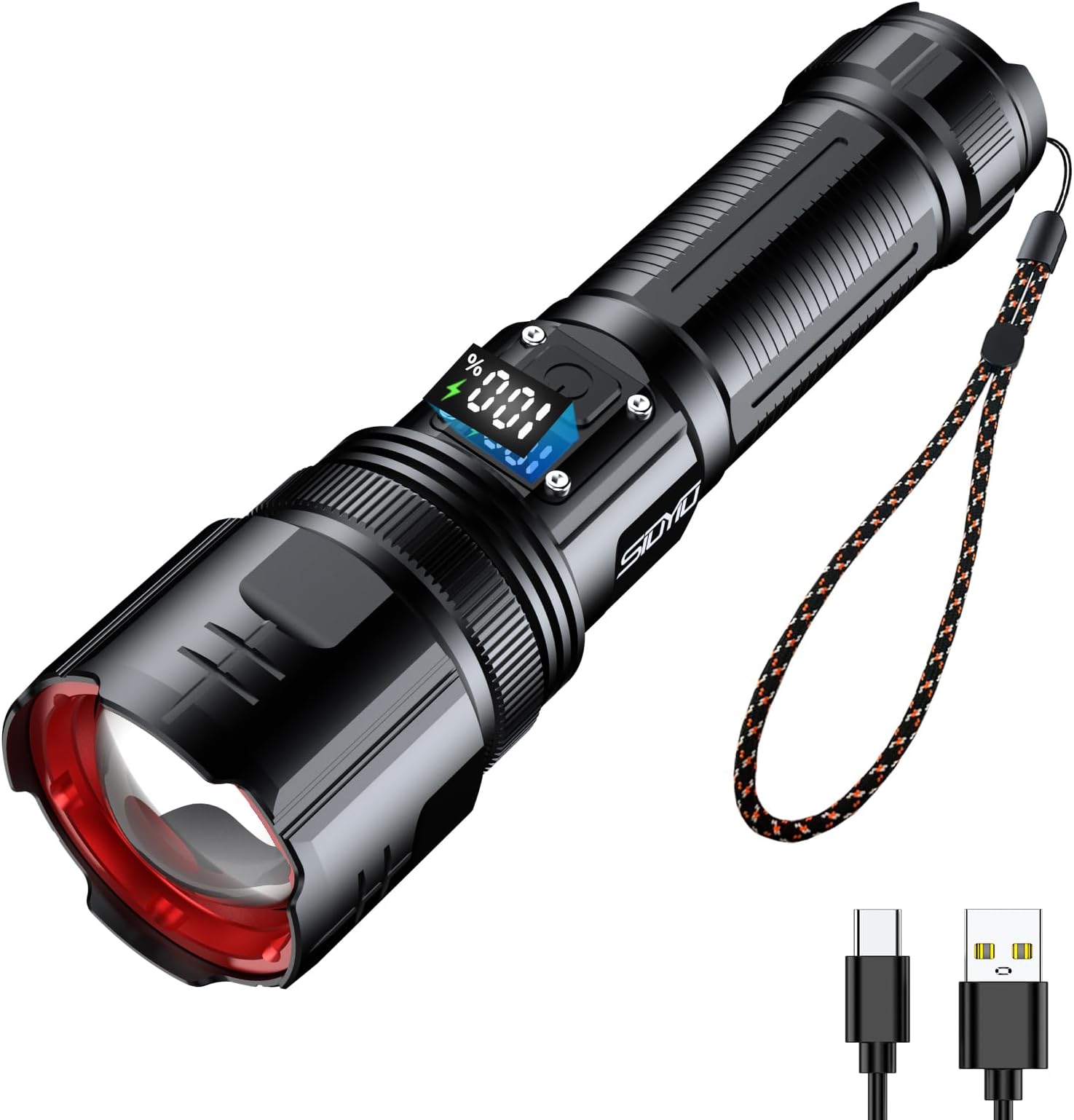 Siuyiu Torches Led Super Bright, 200000 Lumens Rechargeable Torches ...