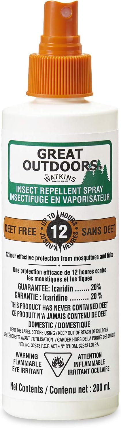 Insect Repellent Icaridin Pump Spray - 200 Ml 200 Milliliter : Amazon ...