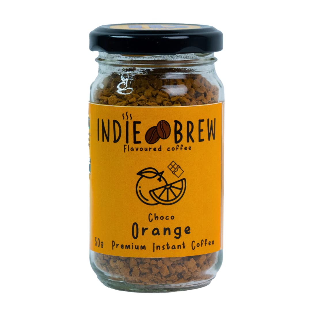 Buy Indie Brew Coffee | Choco Orange Flavour | Medium Roast | 100% ...