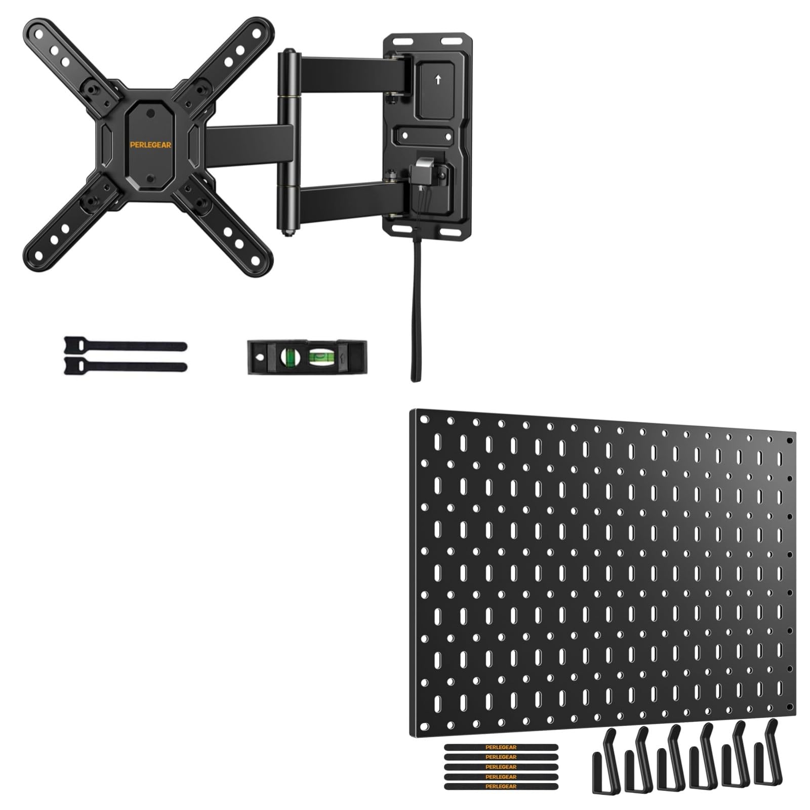 Amazon.com: Perlegear Lockable RV TV Mount for 13–42 inch TVs up to 44 ...