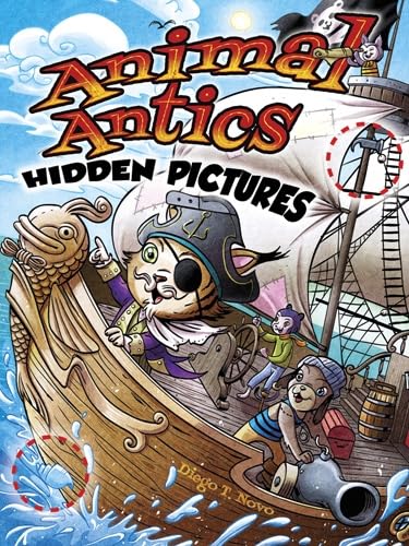 Animal Antics Hidden Pictures (Dover Kids Activity Books: Animals ...