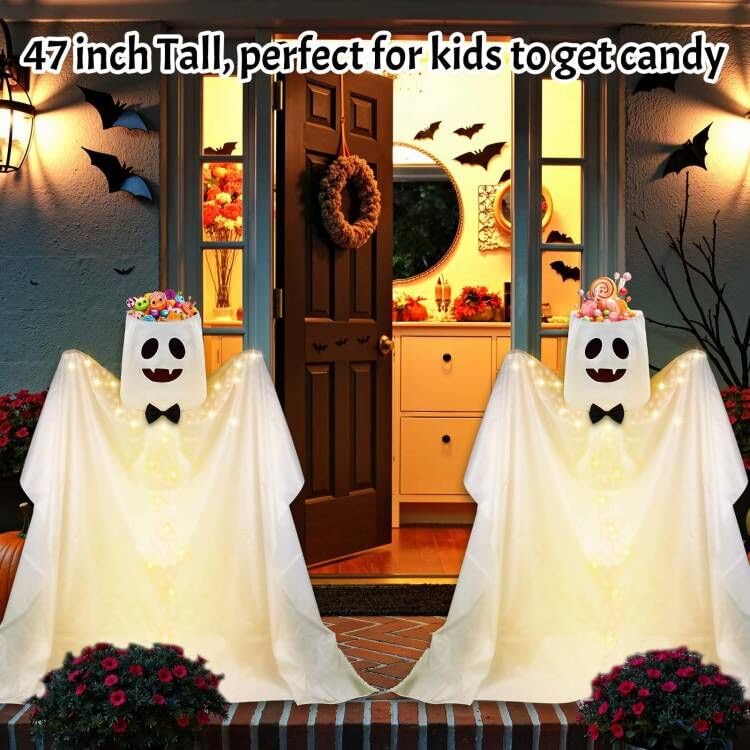 Snapklik.com : Ghost Halloween Candy Bowl