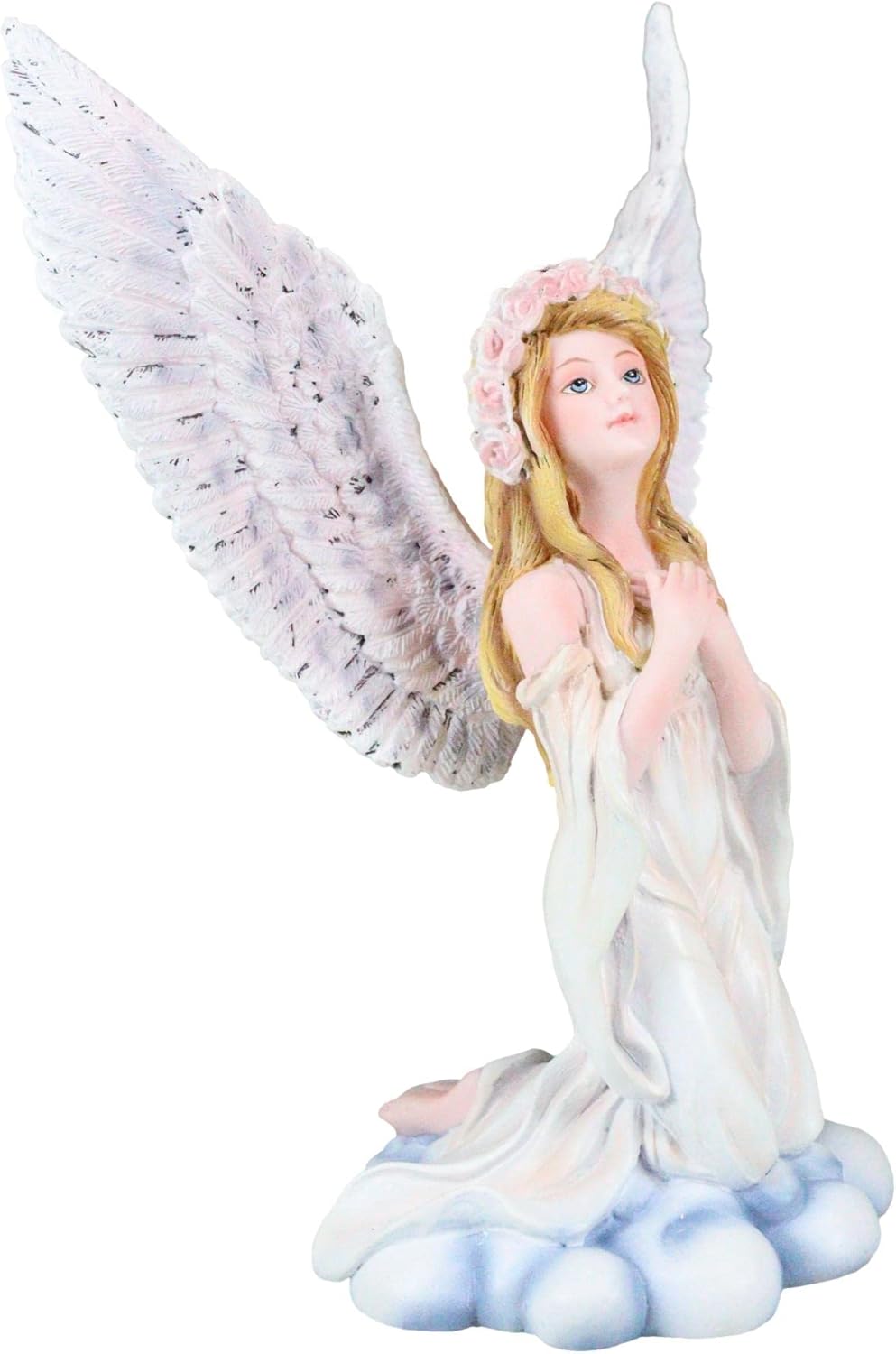 Amazon.com: Ebros Gift Inspirational Praying Angel of Hope On Heavenly ...