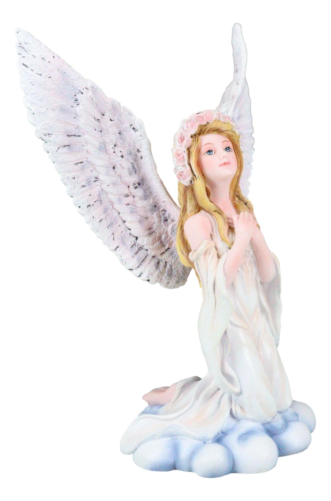 Amazon.com: Ebros Gift Inspirational Praying Angel of Hope On Heavenly ...