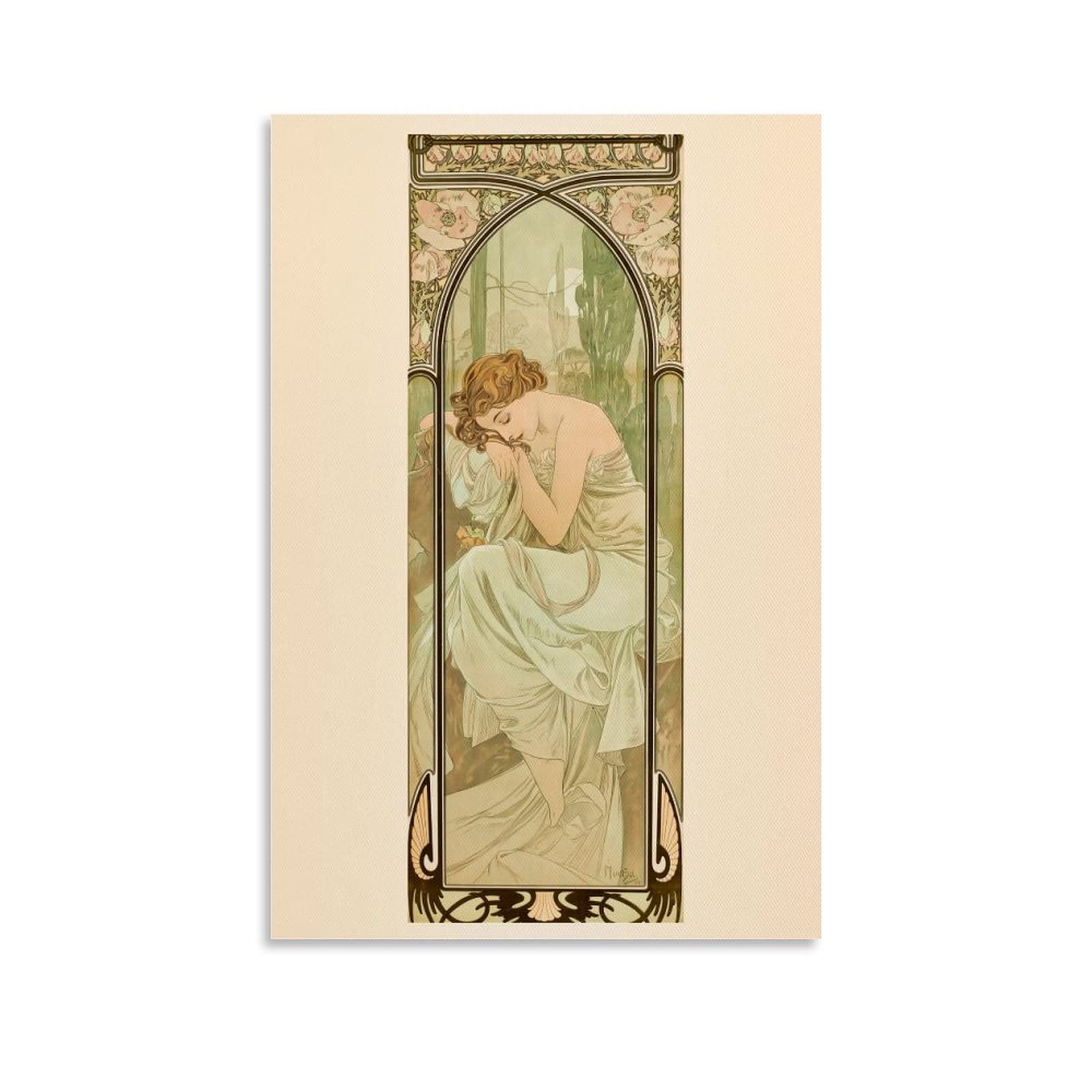 Alphonse Mucha Nights Rest