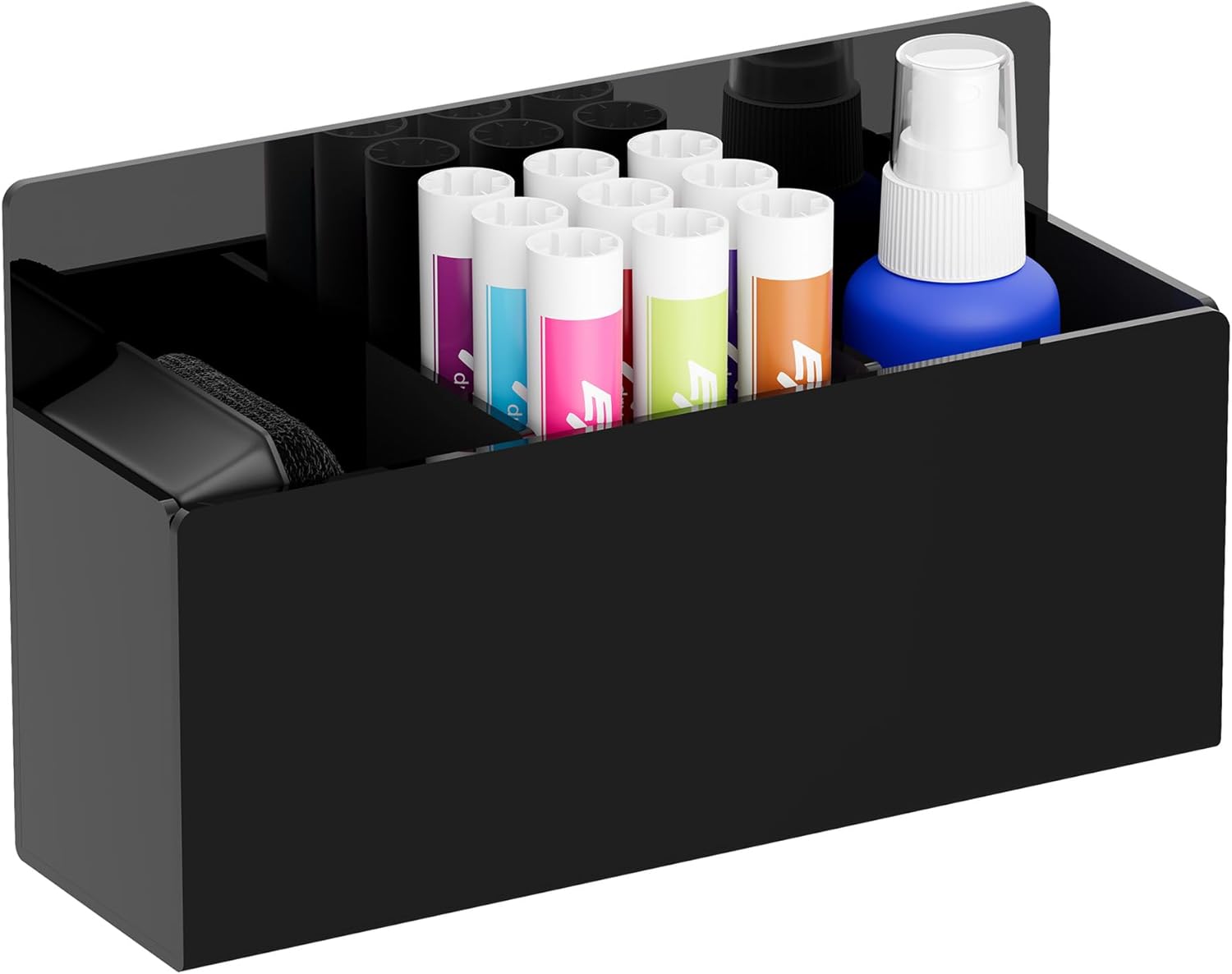 Amazon.com: Neatsure Acrylic Magnetic Dry Erase Marker Holder, Magnetic ...