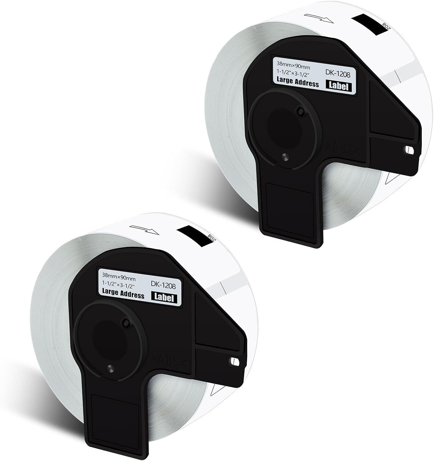 Amazon.com : 2-Pack Shipping Labels Compatible with Brother DK-1208 ...