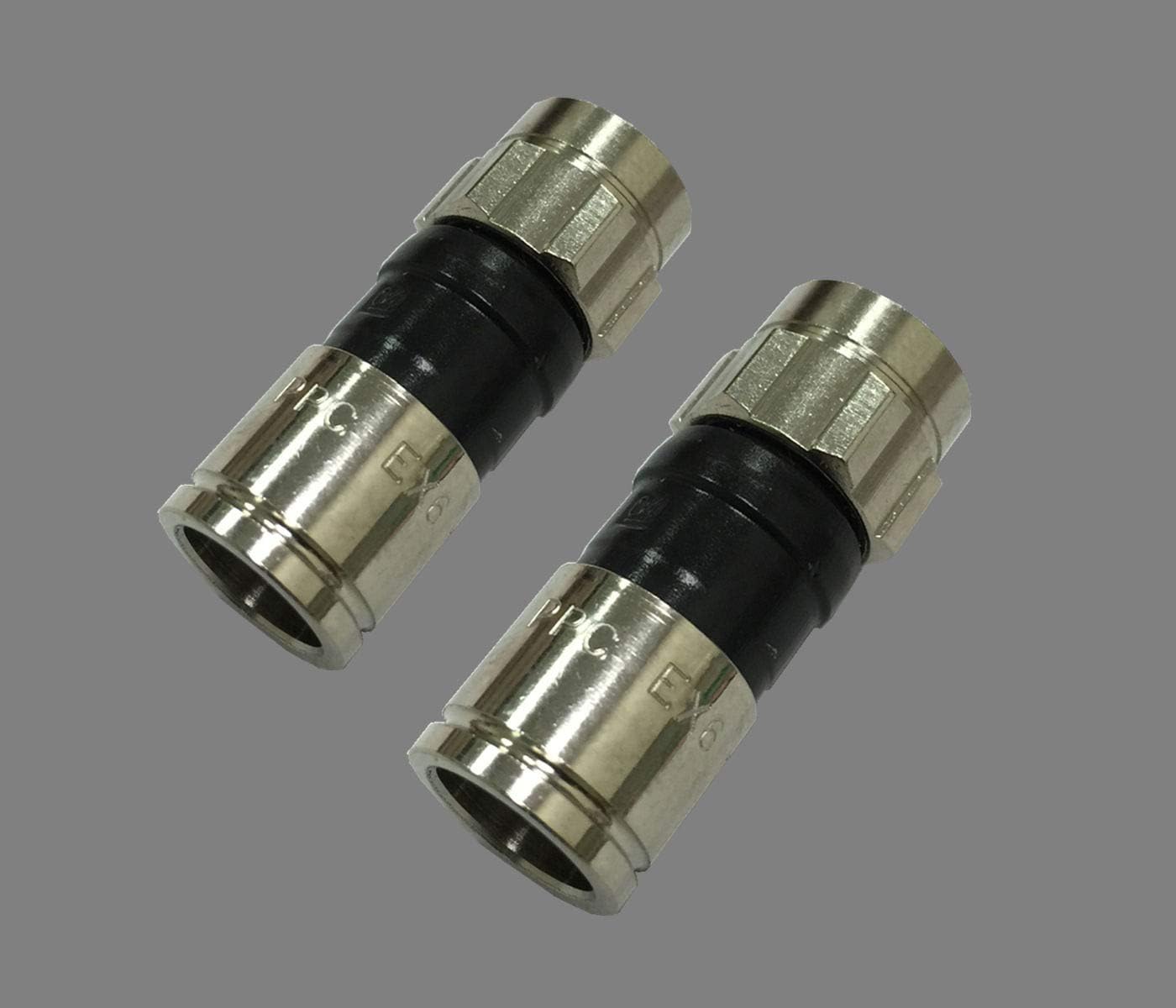 Amazon.com: 20 Pieces RG6 PLENUM PPC BELDEN EX6PLPLUS Nickel Plated ...