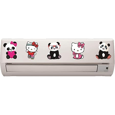 Sticker Studio AC Sticker Wall Sticker Split Air Conditioner Sticker ...