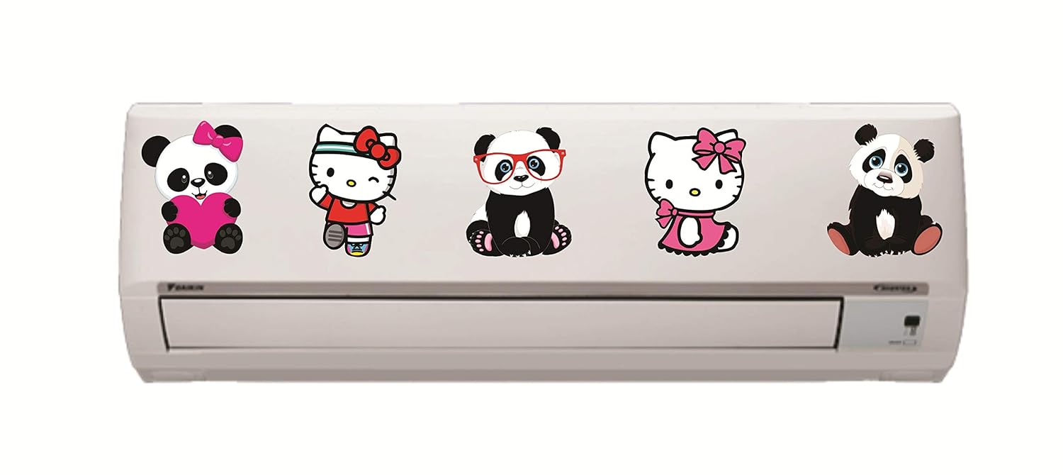 Sticker Studio Decorative AC Wall Sticker – Waterproof PVC Vinyl ...