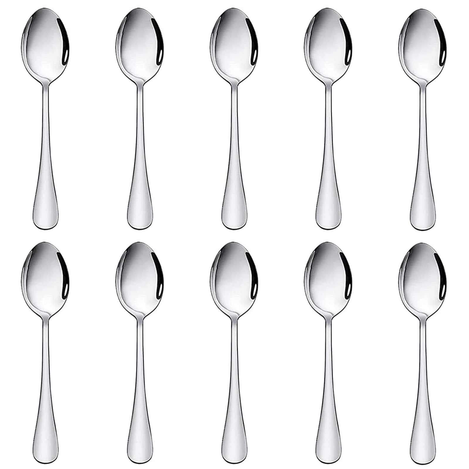 Amazon.com: Hosybal Small Appetizer Demitasse Spoons Stainless Steel ...