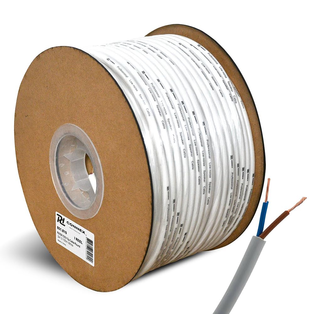 Power Dynamics PD Connex RX12W Double Insulated Speaker Cable 2x 1.5mm ...