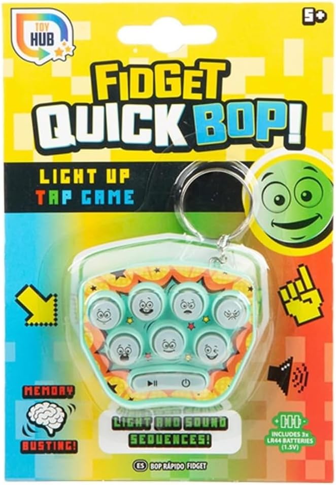Toy Hub Fidget Quick Bop Keychain Game : Amazon.co.uk: Outlet