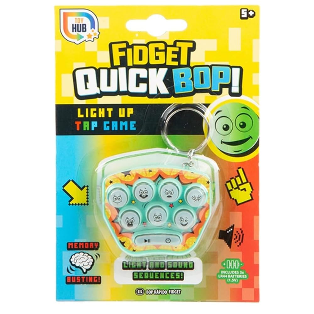 Toy Hub Fidget Quick Bop Keychain Game : Amazon.co.uk: Outlet