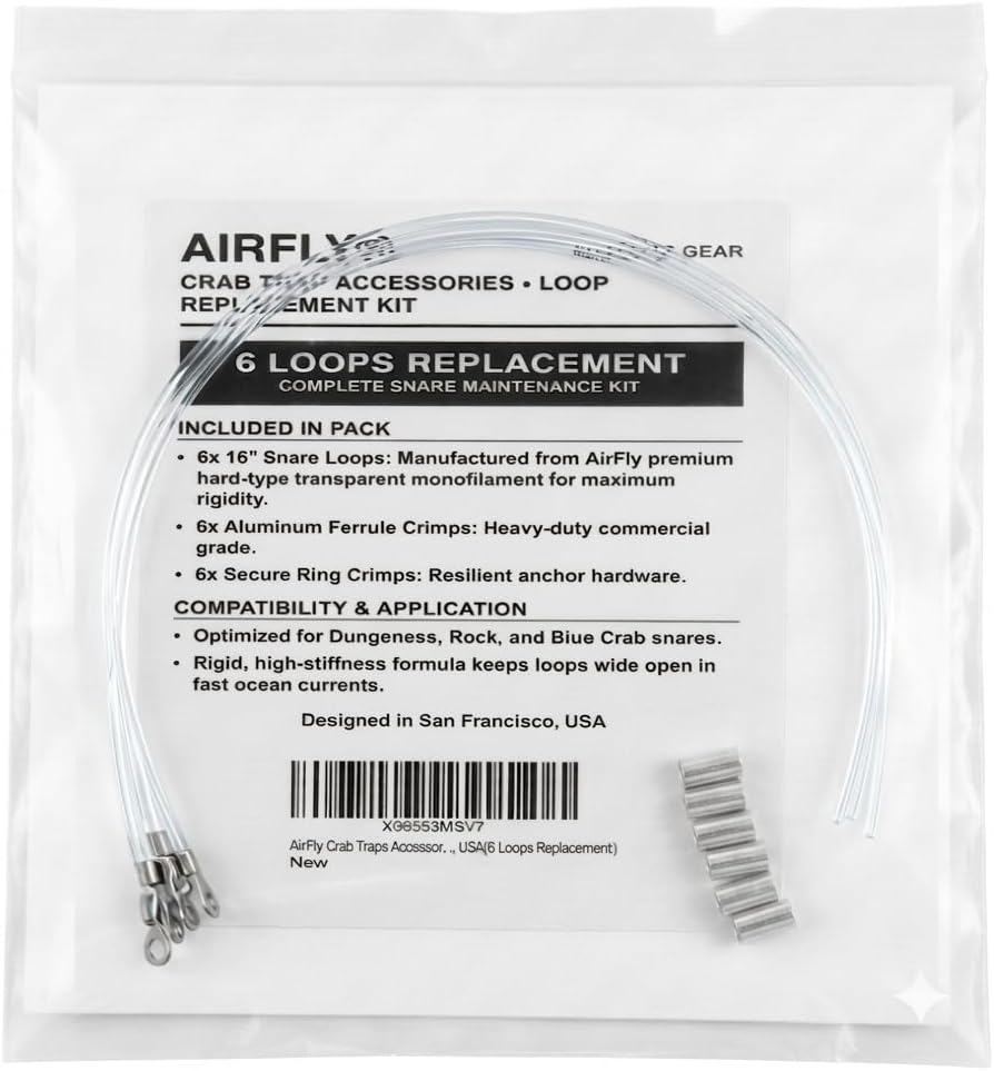 Amazon.com: AirFly Crab Traps Accessories for Dungeness, Rock and Blue ...