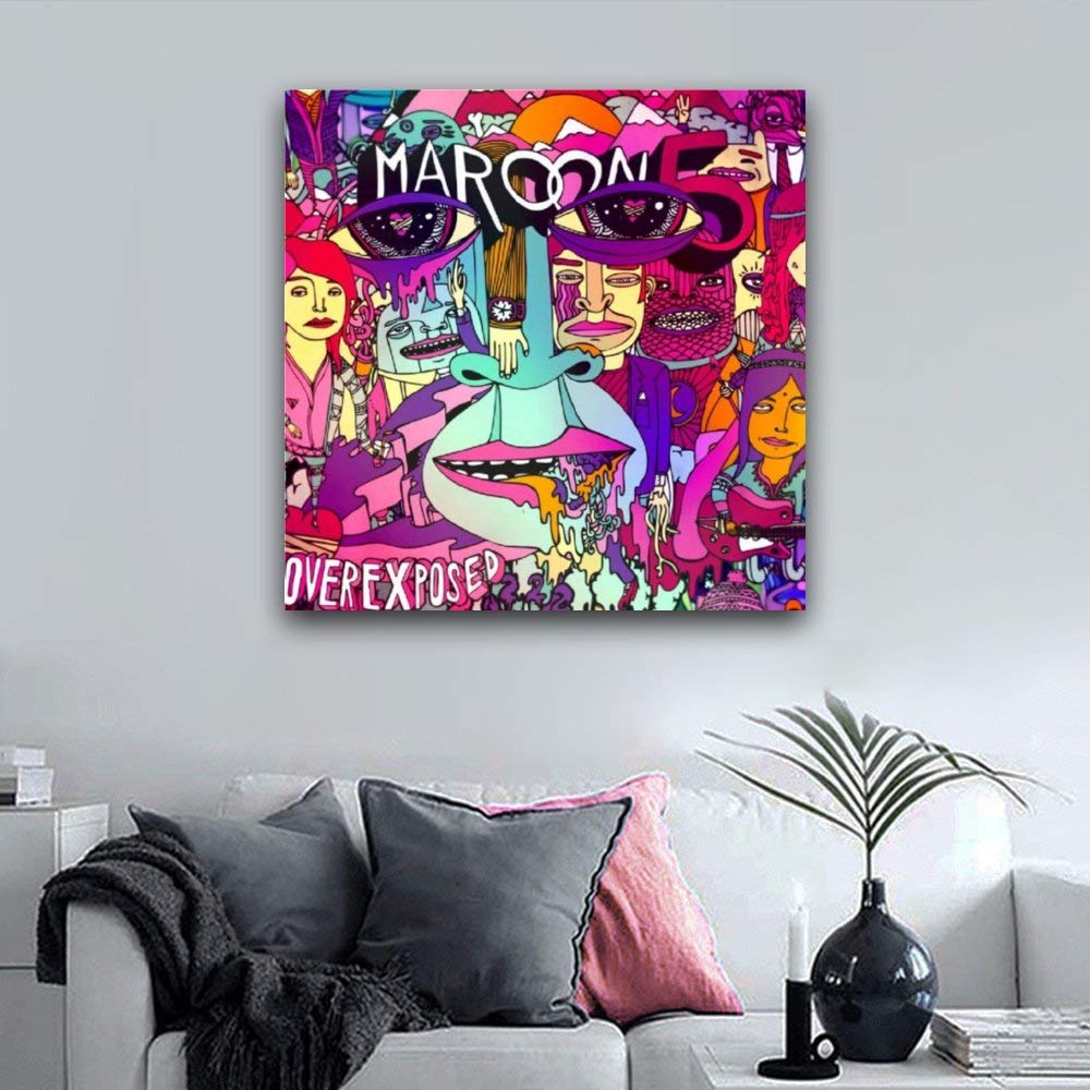 Maroon 5 Overexposed Artwork