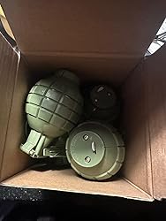 Amazon.com: Sratte 4 Pcs Plastic Hand Grenades with Realistic Sound ...