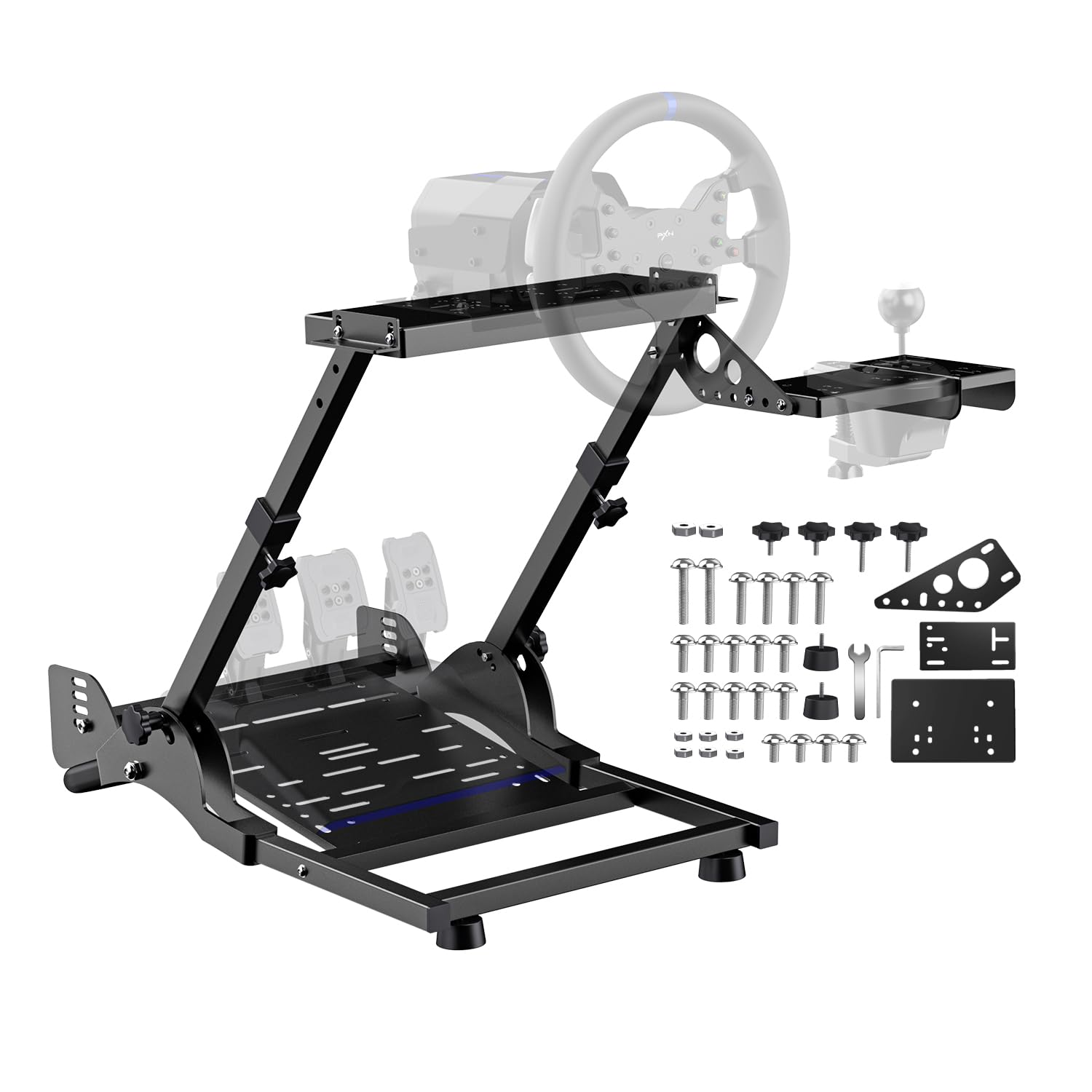 Amazon.com: PXN A10 Racing Wheel Stand Shifter Mount Gaming Wheel Stand ...