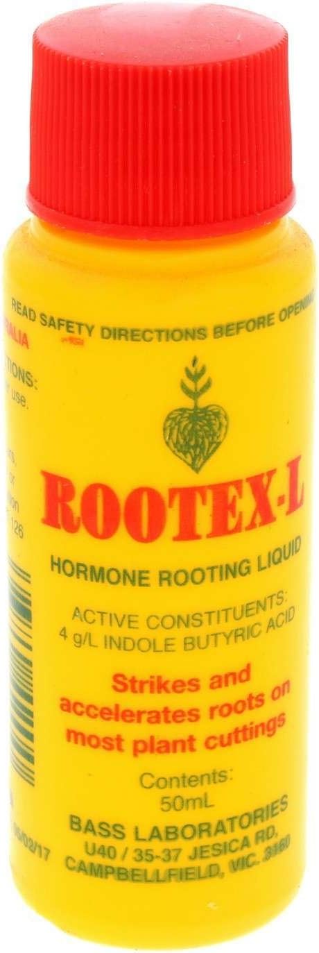 Rootex-L Hormone Rooting Liquid Most Plant Cuttings Rootex 50ml ...