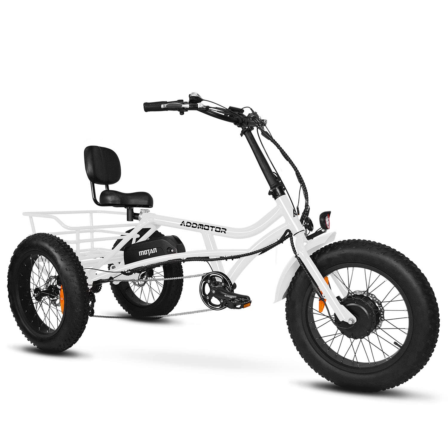 Addmotor Motan Electric Tricycle Adults, 750W 48V 17.5Ah Removable ...