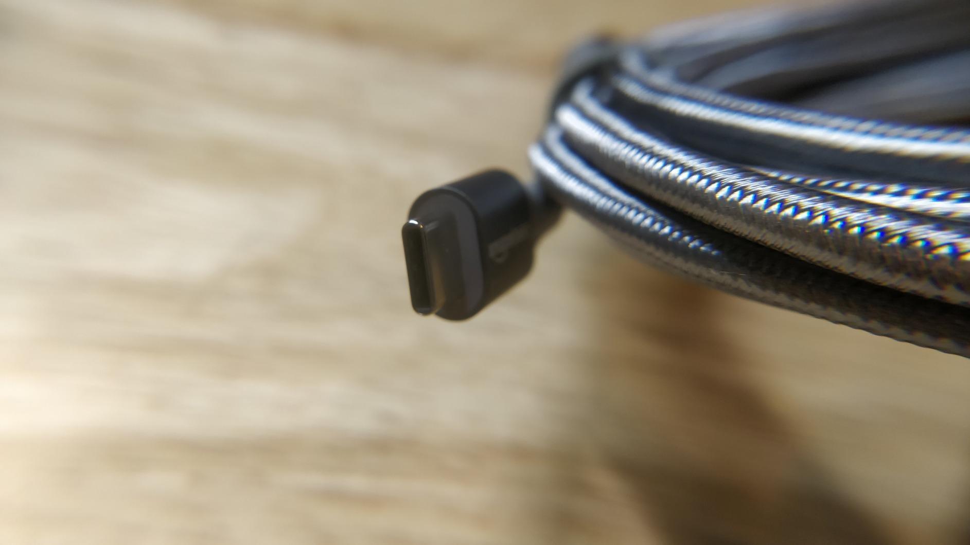 Amazon Basics Double Braided Nylon USB Type-C to Type-A 2.0 Male ...