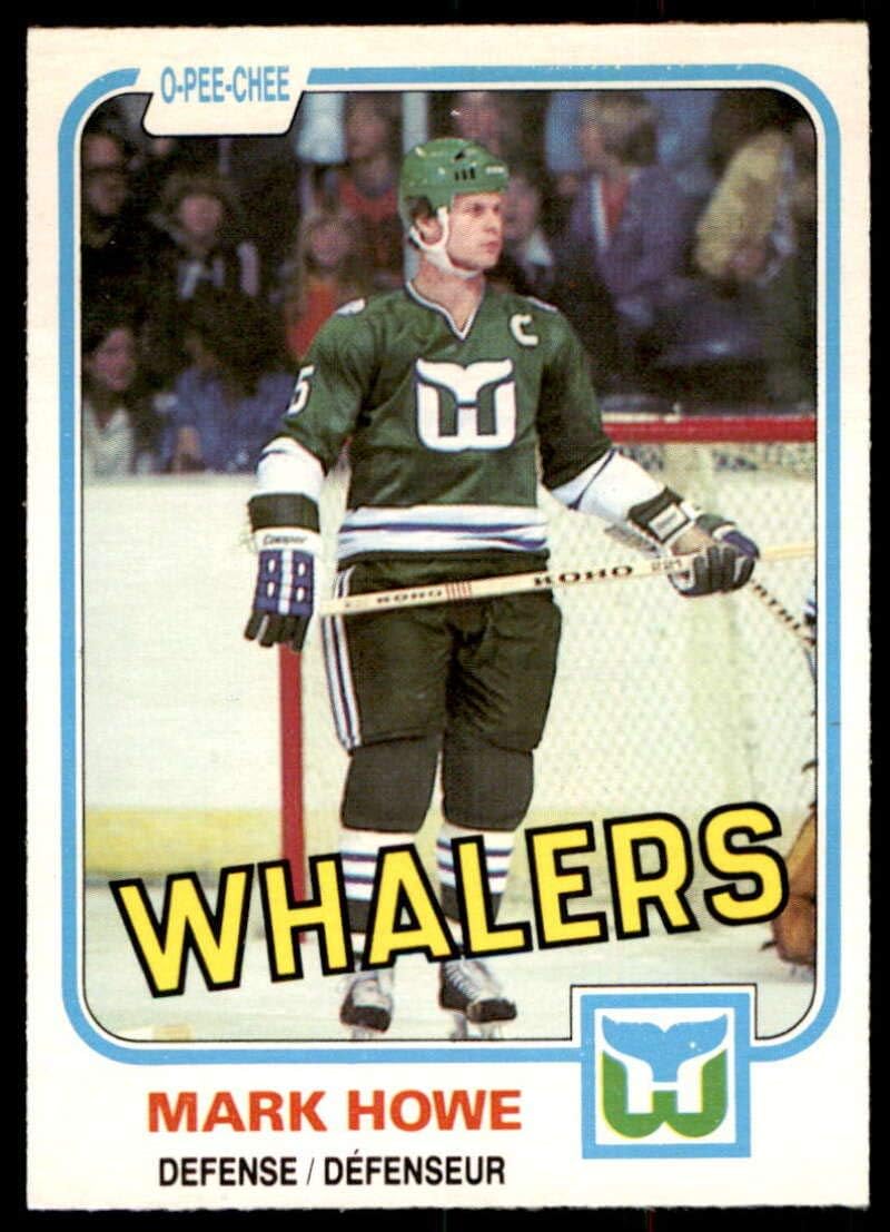 Amazon.com: Hockey NHL 1981-82 O-Pee-Chee #128 Mark Howe Whalers ...