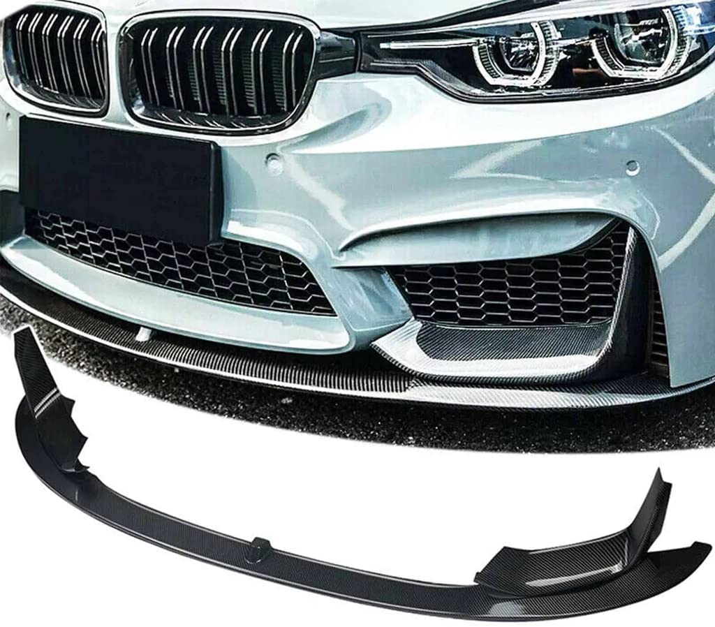 CS Style Front Bumper Lip & Rear Diffuser For BMW F80 M3 F82 F83 M4 ...