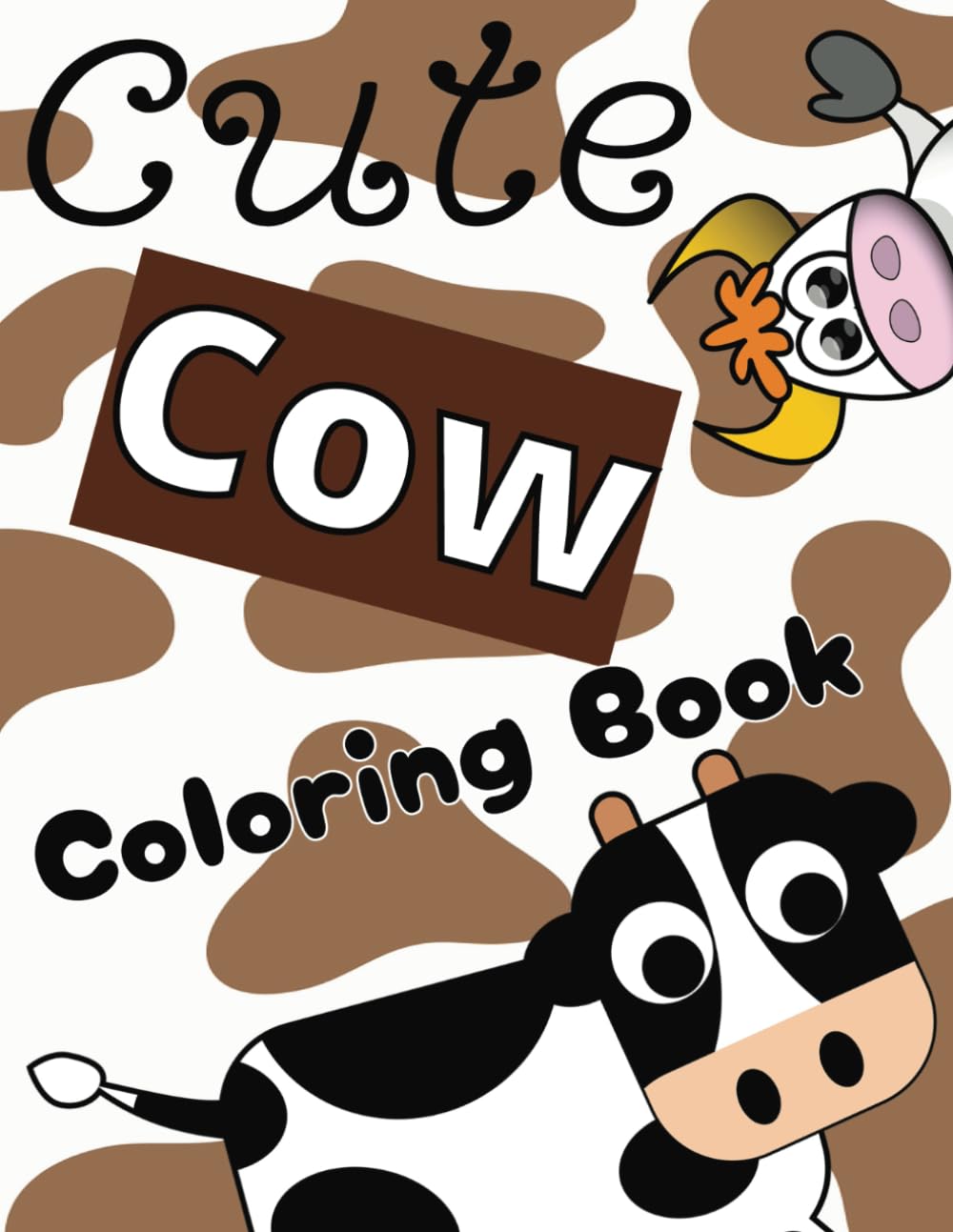 Compare cow coloring book: 8.5x11in 52 cute cow images to color ...