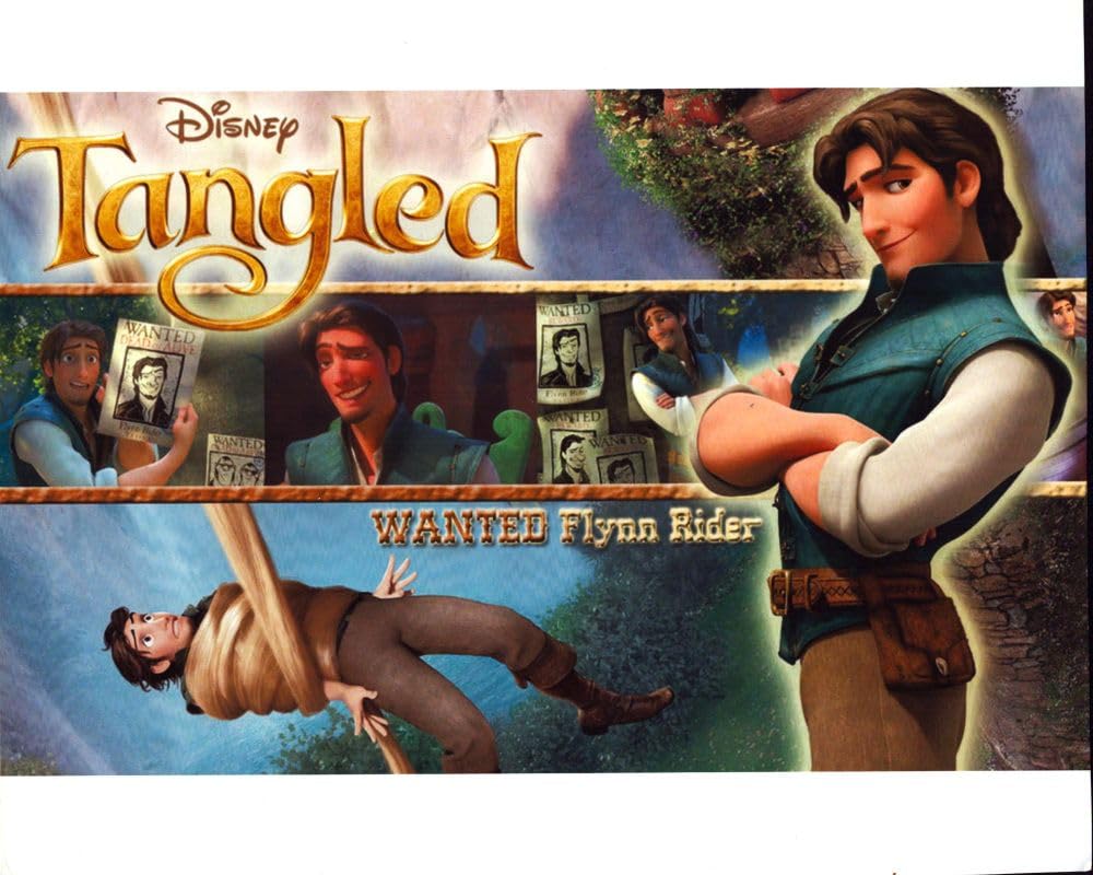 Wanted Poster Flynn Rider From Tangled