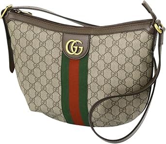 Amazon | [グッチ] ショルダーバッグ レディース OPHIDIA オフディア GGスモール ブラウン 598125 9IK3T ...